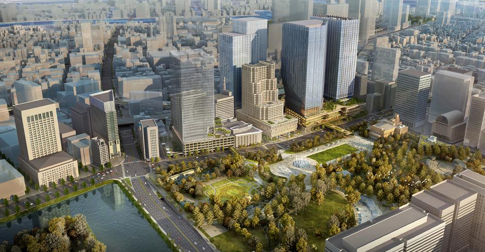 ក្រុមហ៊ុនស្ថាបត្យកម្ម PLP Architecture បង្ហាញផែនការមេនៃគម្រោង Tokyo ...