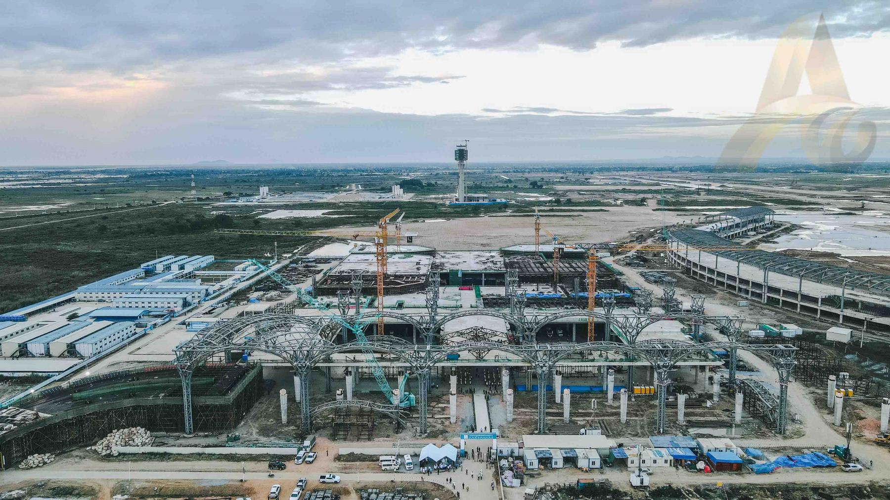 បច្ចុប្បន្នគម្រោងការ នៃការសាងសង់ អាកាសយានដ្ឋានអន្តរជាតិតេជោ ...